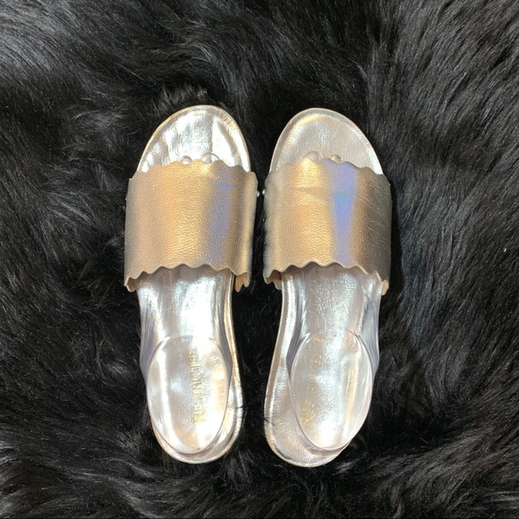 Restricted | Shoes | Restricted Silver Sandal | Poshmark